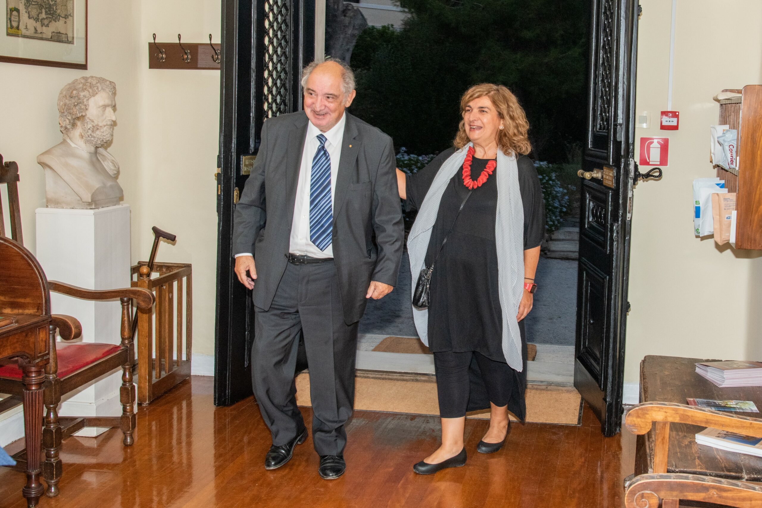 Governor of the Bank of Greece at the British School at Athens ...